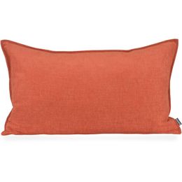 HOCK Dekokissen &raquo;Lucky&laquo; Sofakissen inkl. F&uuml;llung, 70x40cm, einfarbig, creme ecru, Dekokissen orange Polyester B/L: 70cm x 40cm, 1 Stk.