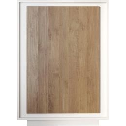 Home Affaire Highboard &raquo;Sky, B/H 106/171 cm, Stauraumschrank/Hochkommode, 2 T&uuml;ren&laquo; Softclosing, Korpus & Front 22 mm stark, Rahmen-Optik Holzwerkstoff
