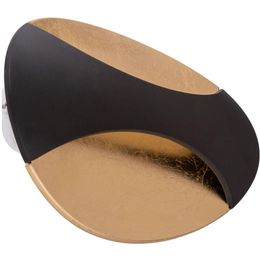Globo LIGHTING Wandleuchte &raquo;ALEXANDRA&laquo; LED-Modul 1 Stk. Warmwei&szlig; Wandlampe, Wohnbereich, Flur, 300 Kelvin schwarz 1 Stk.