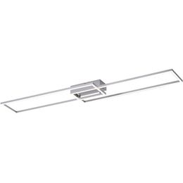 JUST LIGHT Deckenleuchte &raquo;IVEN&laquo; LED-Board 1 Stk. Neutralwei&szlig; Tageslichtwei&szlig; Warmwei&szlig; CCT-Farbtemperaturregelung, Dimmbar &uuml;ber Funkfernbed., 