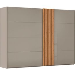 Rauch Schwebet&uuml;renschrank &raquo;Kleiderschrank Schrank Garderobe W&auml;scheschrank TEGIO&laquo; mit hochwertigen Holzdekoraufleistung und Glasfront MADE IN GERMANY 