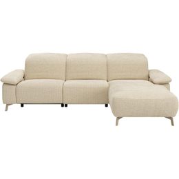Musterring Ecksofa &raquo;MR 370, intelligenter Komfort im modernen Design&laquo; Optionale Relaxfunktion, flexible Kopfteile & klappbare Armlehnen 8% Baumwolle, 92% 