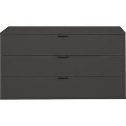 M&auml;usbacher Kommode &raquo;Bonnie&laquo; Kommode mit 3 Schubk&auml;sten grau Holzwerkstoff B/H/T: 119cm x 67cm x 45cm, 3 Stk.