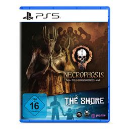 pqube Spielesoftware &raquo;Necrophosis: Full Consciousness + The Shore&laquo; PlayStation 5 Stelle dich dem Unnat&uuml;rlichen: Begegne g&ouml;ttlichen Entit&auml;ten und 