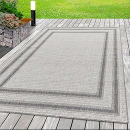 Ayyildiz Teppiche Outdoorteppich &raquo;ARUBA 4901, auch als L&auml;ufer&laquo; rechteckig 6 mm H&ouml;he Pflegeleicht, Modern, In- und Outdoor geeignet beige Polypropylen B : 140cm 1 Stk., 