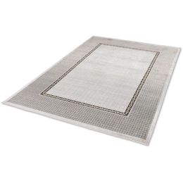 Astra Teppich &raquo;Scala 6621 231&laquo; rechteckig 7 mm H&ouml;he eleganter seidiger Flor, Viskoseteppich, Orient Optik grau Viskose B : 80cm 1 Stk., 7mm, L: 150cm