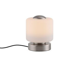 Paul Neuhaus Tischleuchte &raquo;BOTA&laquo; LED-Board 1 Stk. Warmwei&szlig; LED, dimmbar &uuml;ber Touchdimmer grau 1, &Oslash; 12cm H: 15cm, 1 Stk.