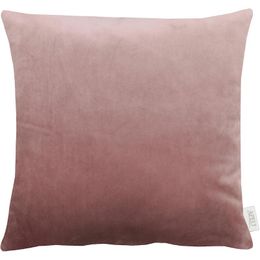 Apelt Dekokissen &raquo;Arte&laquo; Kissenh&uuml;lle mit F&uuml;llung, 1 St&uuml;ck rosa Polyester B/L: 45cm x 45cm, 1 Stk.