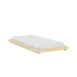 Karup Design Futonbett &raquo;FSC Massivholz Futonbett, excl. Matratze, mit Lattenrost&laquo; Minimalistisches Design, ein zeitloser Klassiker f&uuml;r moderne R&auml;ume beige 