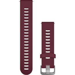 Wechselarmband &raquo;20 mm&laquo; rot Silikon Original Garmin Produkt