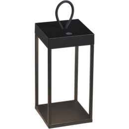 Konstsmide LED Laterne &raquo;Ravello&laquo; LED-Modul 2 Stk. Warmwei&szlig; Ravello LED USB-Laterne, dimmbar schwarz H: 30cm, 2 Stk.