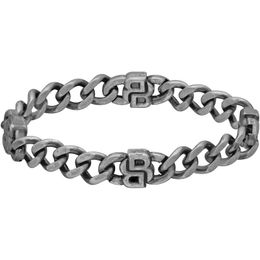 BOSS Herren BOSS Armband &raquo;DOUBLE B ABSOLUTE&laquo; schwarz M, Edelstahl