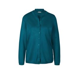 Goldner Strickjacke Damen Gr&ouml;&szlig;e S/M petrol