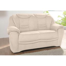 Sit & More sit&more 2-Sitzer &raquo;Bansin&laquo; inklusive Federkern beige Luxus-Microfaser ALTARA NUBUCK (100% Polyester);SOFTLUX -Kunstleder;NaturLEDER (echtes Rindsleder
