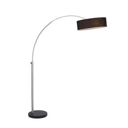 Paul Neuhaus Stehlampe &raquo;PETRO&laquo; E27 1 Stk. Schalter, Fu&szlig;schalter grau 3, 1 Stk.