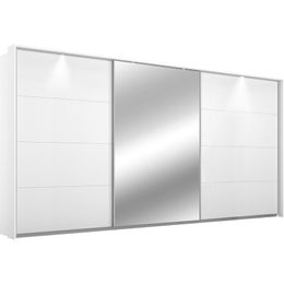 Rauch Schwebet&uuml;renschrank &raquo;Kleiderschrank Schrank Garderobe W&auml;scheschrank Ankleide KULMBACH&laquo; optional mit Beleuchtung, Breiten 278/368 cm H&ouml;hen 214/