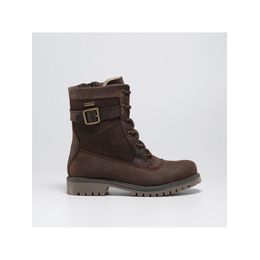 Kamik Leder-Winterstiefel "Roguemid" in Braun - 37% | Gr&ouml;&szlig;e 38,5 | Damen-stiefel