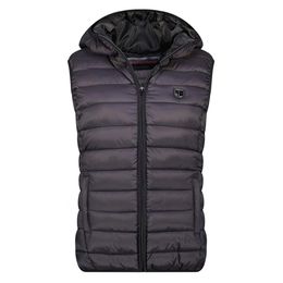 Geographical Norway Steppweste "Vatikolor" in Schwarz - 63% | Gr&ouml;&szlig;e XL | Damenjacken
