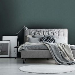 SUPERFRESCO EASY Vliestapete &raquo;Uni Jade&laquo; neutral gepr&auml;gt 10mx52cm (ca. 5m2) gr&uuml;n Vlies B/L: 0,52m x 10m, Rollen: 1