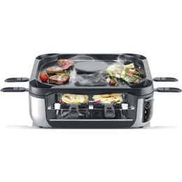 Severin Raclette &raquo;RG 2379&laquo; 1.900 W mit integrierter Rauch- und Geruchsabsaugung schwarz Einheitsgr&ouml;&szlig;e