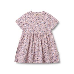 Wheat Kleid 'Anna' M&auml;dchen Gr&ouml;&szlig;e 98 creme / dunkelblau / helllila / hellpink