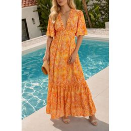 LA Angels Kleid in Orange - 63% | Gr&ouml;&szlig;e S | Damen-kleider