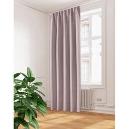 Home Wohnideen Vorhang &raquo;JONALU&laquo; Multifunktionsband 1 Stk. tlg. Kombibandschal Dekostoff SOFT/Raumhoch rosa Polyester 300cm, Multifunktionsband, 140cm