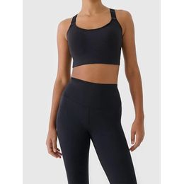 4F Sport-BH in Schwarz - High - 57% | Gr&ouml;&szlig;e S | Damen-sportunterwaesche
