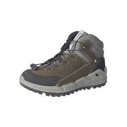 Ricosta Leder-Wanderschuhe "Xplorer" in Khaki/ Grau - 58% | Gr&ouml;&szlig;e 31 | Kinder-outdoor-sport-schuhe