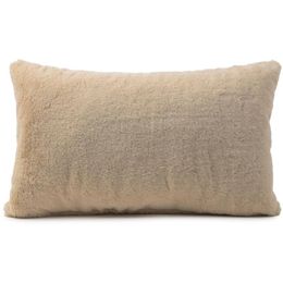 G&ouml;zze Dekokissen &raquo;Uni Flauschkissen LaPit&laquo; beige Polyester B/L: 30cm x 50cm, 1 Stk.