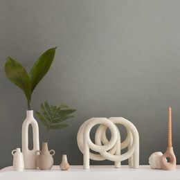 A.S. Cr&eacute;ation Vliestapete &raquo;French Affair einfarbige Tapete Unitapete minimalistisch Landhaus&laquo; matt glatt Vliestapete Uni f&uuml;r Schlafzimmer K&uuml;che Wohnzimmer Uni 