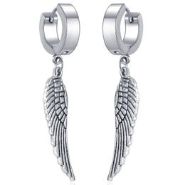 Firetti Damen Paar Creolen &raquo;Schmuck Geschenk Wing&laquo; silber 13mm, Edelstahl