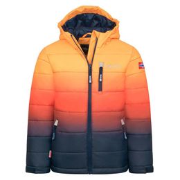 Trollkids Ski-/ Snowboardjacke "Hemsedal" in Orange/ Schwarz - 41% | Gr&ouml;&szlig;e 92 | Kinder-outdoor-jacken
