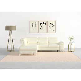 Sit & More sit&more Ecksofa &raquo;Cabrio L-Form, B: 274 cm, mit Sitztiefen-, Arm- & Kopfteilverstellung&laquo; 3 Nierenkissen, Federkern, optional Schlaffunktion und 
