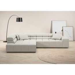Home Affaire Ecksofa &raquo;Ancona, Ecksofa, incl. Kopfteilverstellung, Breite 319 cm, L-Form&laquo; wahlweise motorische Sitztiefenverstellung, auch in Cord + 