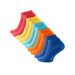 Stark Soul&reg; Stark Soul Socks 'Essentials' female size 47/50 Blue / Aqua / Dark yellow / Dark orange / Red