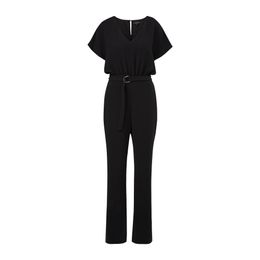 comma, COMMA Jumpsuit Damen Gr&ouml;&szlig;e M schwarz