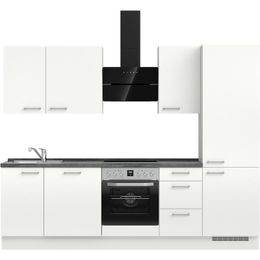 Nobilia K&uuml;chenzeile &raquo;"Laser II", NEU: individuell anpassbar mit gratis Profi-Beratung&laquo; vormontiert, 270 cm breit, optional mit verschiedenen E‐Ger&auml;te-