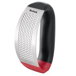 Tefal Knoblauchpresse &raquo;Ingenio+&laquo; hitzebest&auml;ndig bis 230&deg;C, sp&uuml;lmaschinenfest, verst&auml;rktes Nylon schwarz Edelstahl, Kunststoff Einheitsgr&ouml;&szlig;e