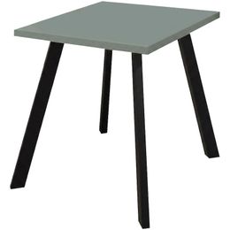 M&auml;usbacher Bistrotisch &raquo;Big Bistro Metall&laquo; Eckige Platte BHT 70x75x70 cm B/H/T: 70cm x 75cm x 70cm