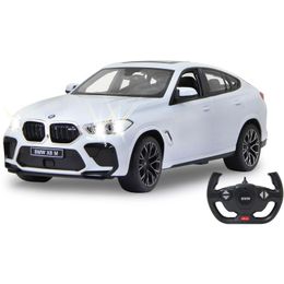 Jamara RC-Auto &raquo;Deluxe Cars, BMW X6 M 1:14, wei&szlig; - 2,4 GHz&laquo; mit LED-Lichtern wei&szlig; Einheitsgr&ouml;&szlig;e RC-Auto