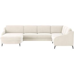 Sit & More sit&more Wohnlandschaft &raquo;Soul U-Form&laquo; wahlweise mit Schlaffunktion und Bettkasten oder Schubkasten beige 100% Polyester B/H/T: 356cm x 90cm x 227cm, 