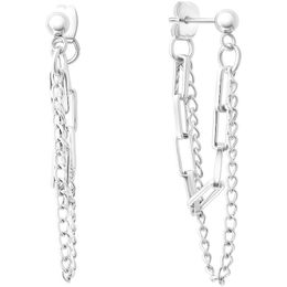 Firetti Damen Paar Ohrstecker &raquo;Schmuck Geschenk Ohrschmuck Ohrringe&laquo; silber Edelstahl