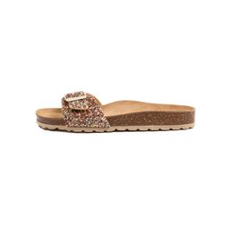 billowy Pantoletten in Gold - 31% | Gr&ouml;&szlig;e 41 | Damen-pantoletten