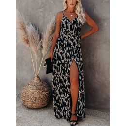 Milan Kiss Kleid in Schwarz/ Beige - 57% | Gr&ouml;&szlig;e M | Damen-kleider