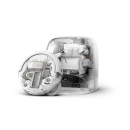 DJI DJI Saugroboter &raquo;DJI ROMO P&laquo; Transparenter Saugroboter mit Absaugstation und App-Steuerung Einheitsgr&ouml;&szlig;e