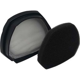Hanseatic Ersatzfilter &raquo;f&uuml;r Akkusauger VSS01B16P-18.OLI Artikel 82495929&laquo; Packung, 1 Hepa 10 Filter + 1 Motorschutzfilter, 2 Stk. tlg. schwarz 2 Stk. 