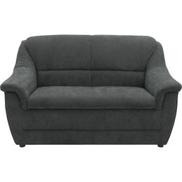 DOMO collection 2-Sitzer &raquo;Lale, zeitloses und komfortables Sofa, bequeme Armlehnen, Breite 155cm&laquo; grau 100% Polyester B/H/T: 155cm x 88cm x 93cm, 