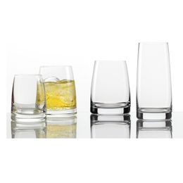 Gl&auml;ser-Set &raquo;Exquisit&laquo; 6-teilig transparent Kristallglas 9,2cm, 255ml, 6 Stk.