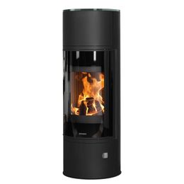 Oranier Kaminofen &raquo;&raquo;Arena Aqua 2.0&laquo;&laquo; 2 Stk. tlg. wasserf&uuml;hrend, Abdeckplatte aus Glas schwarz Massiver Gussboden